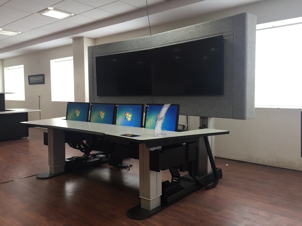 Control Room Technical Furniture – Pyrotech workspace